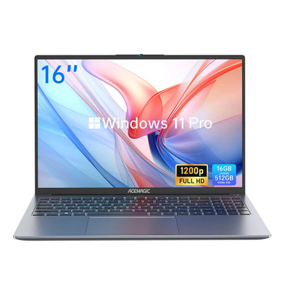 ACEMAGIC RX16 16" Laptop Ryzen 7 7735HS 16GB 512GB SSD Win11 Pro 680M ...