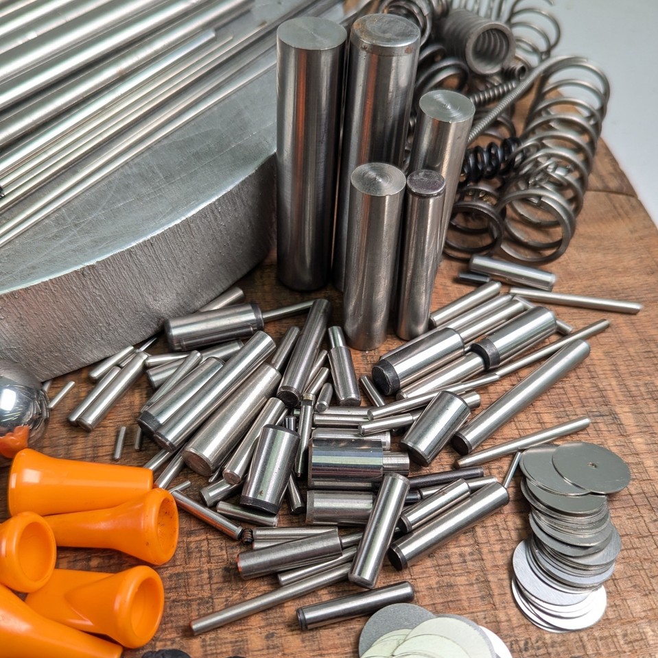 Machinist Hardware Assortment Spring Set-Screw Pin O-Ring Knob USA ...