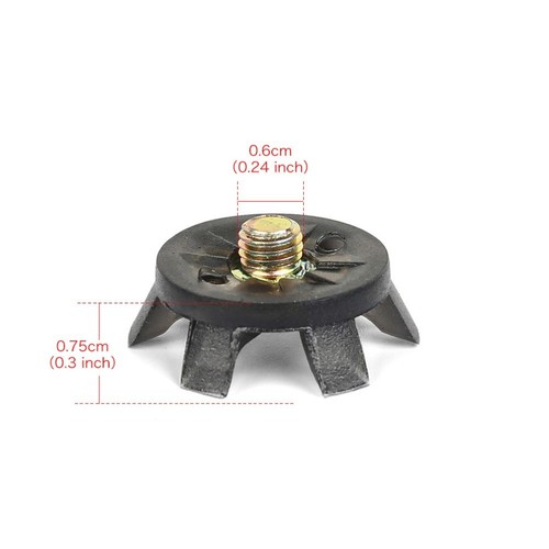 Golf Spikes Cleat Studs On-course Use Lightweight Design Quick ...