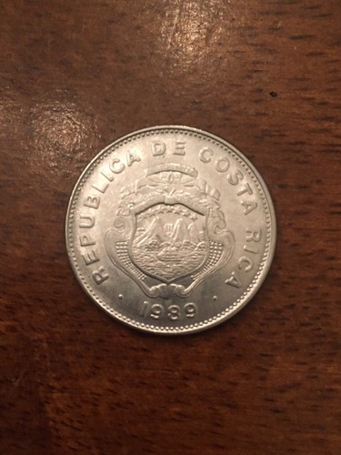 1989 Costa Rican 1 Colon Coin | eBay