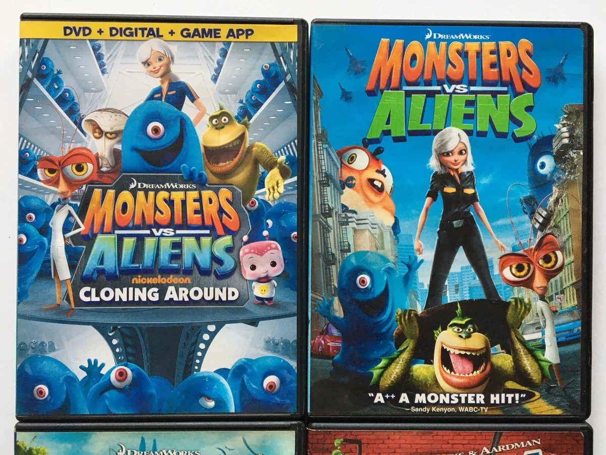 Monsters Vs Aliens Cloning Around Poster