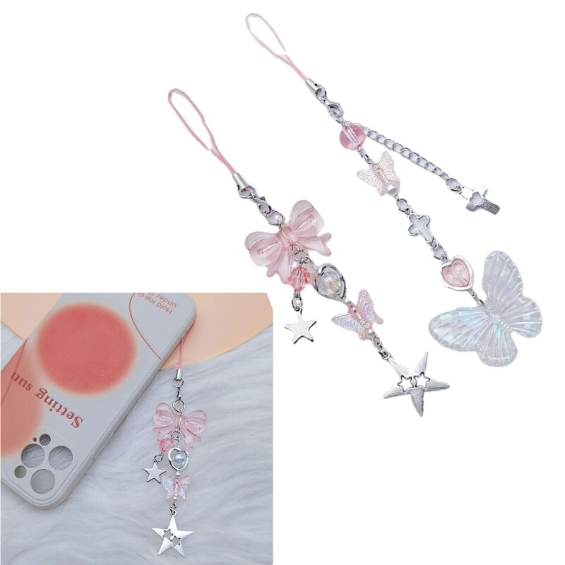 Fashionable Key Chain Bag Ornament Keychain Key Rings Decors for Girl ...