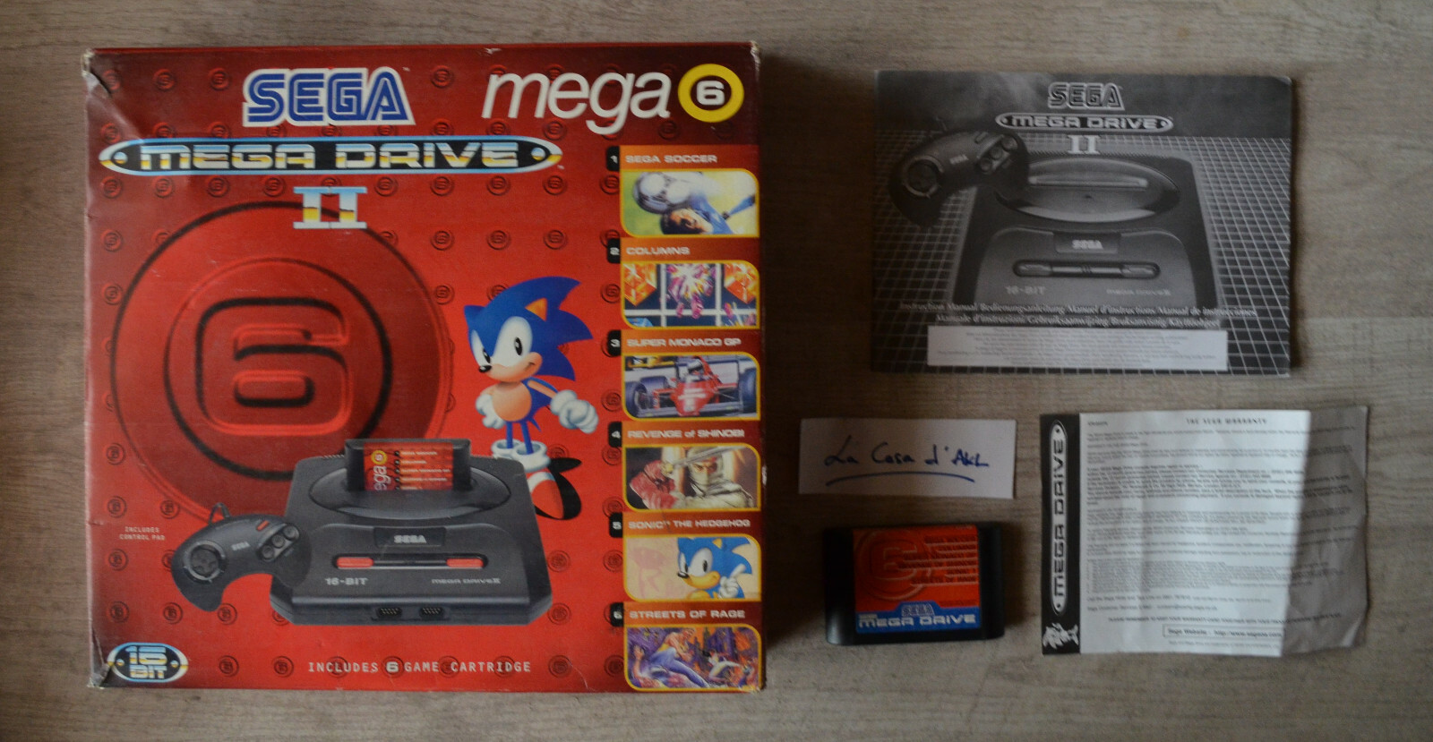Sega Megadrive 2 Pack d’occasion