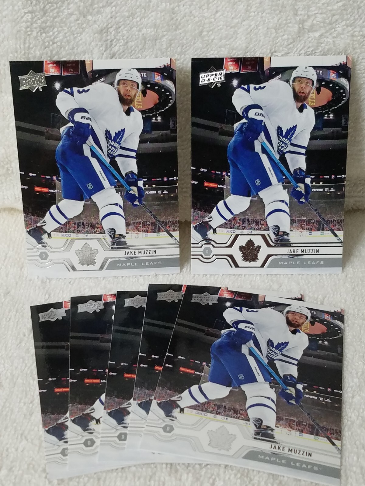Jake Muzzin MVP Cards LOT of 7 2019 Upper Deck Maple Leafs Hockey NHL ...