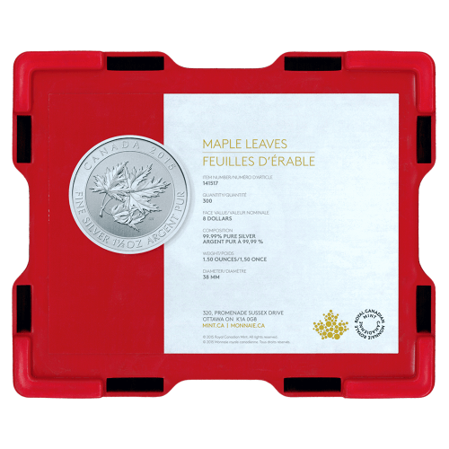 Empty Red Monster Box for 3/4 oz to 1.5 oz RCM Silver Coins | eBay