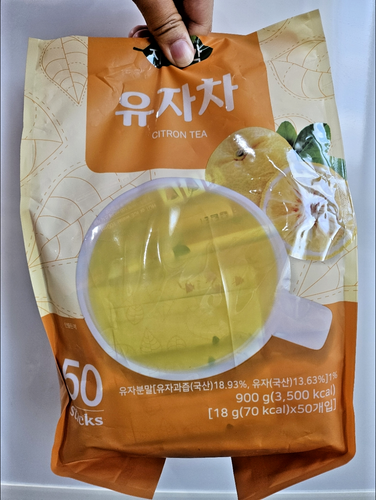 Korean Citron Yuzu Tea Powder 18g x 50 Sticks, 900g | eBay Australia