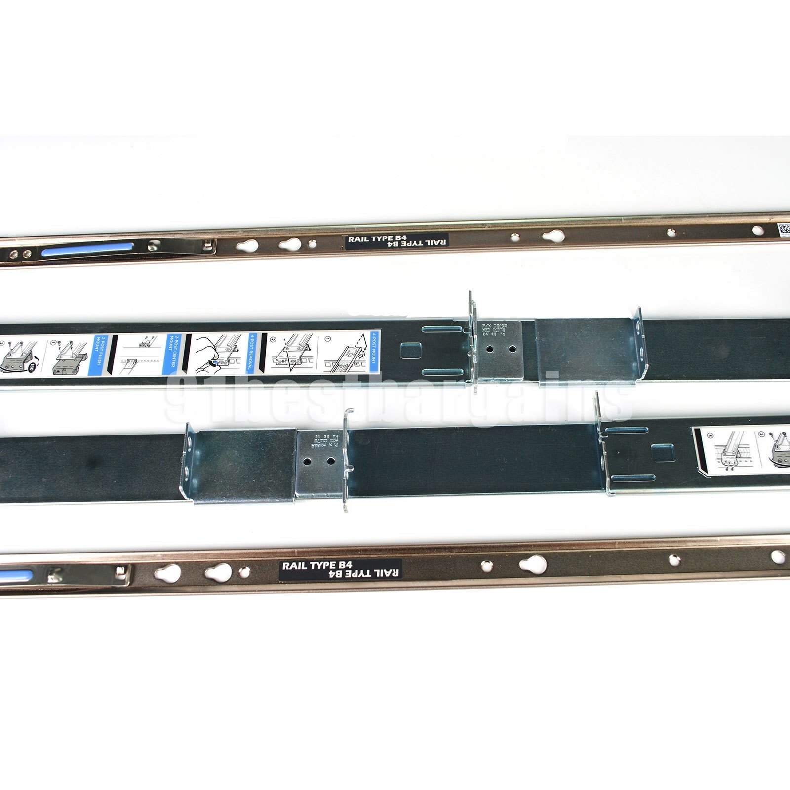 FOR Dell PowerEdge R640 2U Slim Static ReadyRail Server Rail Rack Mount ...