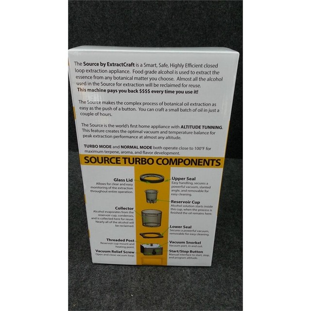 ExtractCraft Source Turbo Concentrate Extractor for sale online | eBay