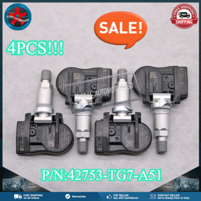 2016-2019 Honda Pilot TPMS Tire Pressure Sensor 42753-TG7-A51 | 433MHz ...