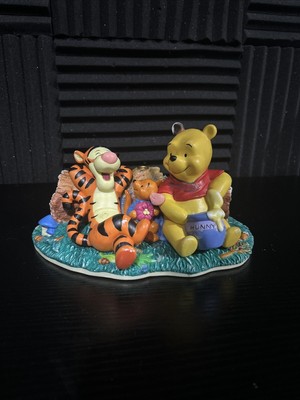 Disney Winnie The Pooh Tigger Roo Leaning On Log Menorah Hanukkah ...