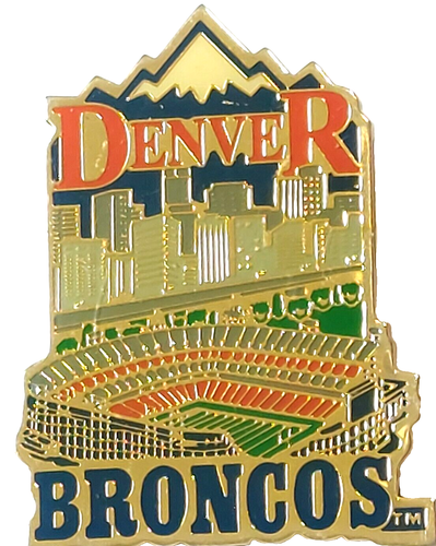NFL Denver Broncos Lapel Pin | eBay