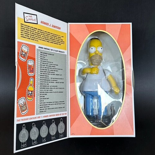 Simpsons Homer Wind-Up Tin Toy Rocket USA 642063008007| eBay