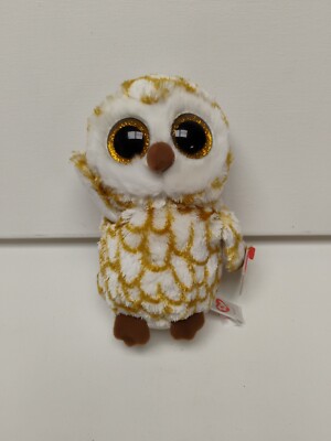 Ty Beanie Boos - SWOOPS the Owl 6" NEW MWMTs Plush Stuffed Animal Toy ...