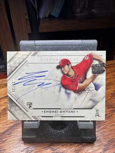 Shohei Ohtani REPRINT!! 2018 Topps Diamond Icons RC Rookie Facsimile ...