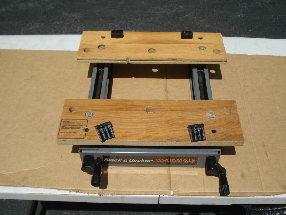 Vintage Black & Decker Workmate Bench Top Work Center & Vise 79-023 ...