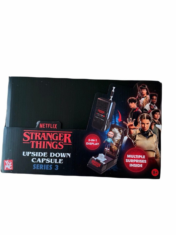 Stranger Things Upside Down Capsule Series 3 2-in-1 Display Netflix ...