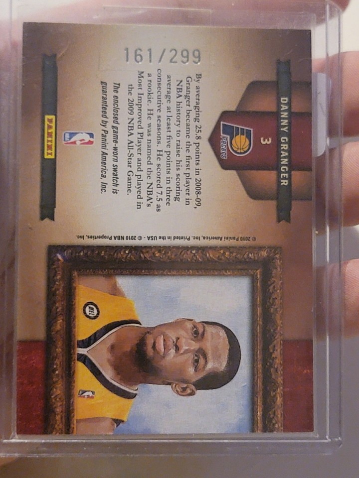 2009-10 Panini Court Kings - Gallery of Stars #3 Danny Granger /299 ...