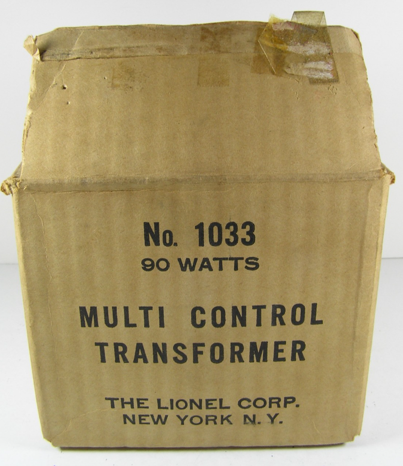 Lionel No 1033 Multi Channel Transformer with Box Vintage Toy ...