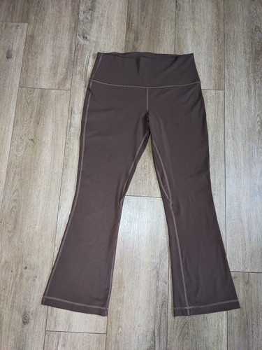 Lululemon Align High Rise Mini Flare Pants Brown Womens Size 12 | eBay