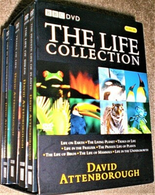 David Attenborough THE LIFE COLLECTION 24-DVD Box Set BBC | eBay UK