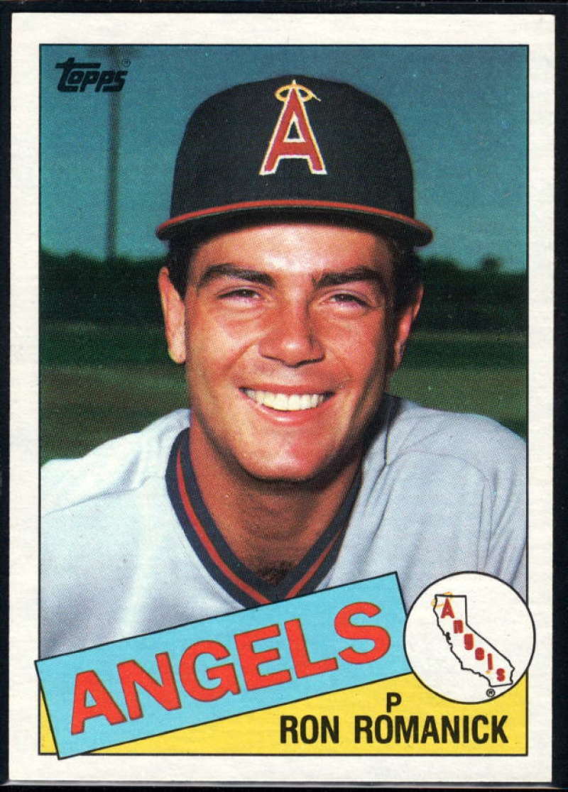 1985 Topps #579 Ron Romanick Angels | eBay