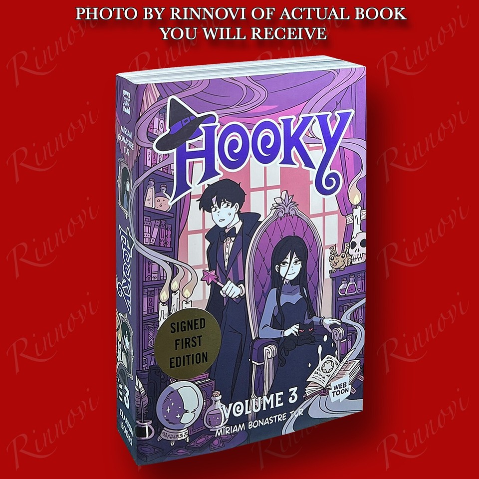 Hooky Volume 3 SIGNED Miriam Bonastre Tur (2023, PB,1st/1st) BRAND NEW ...