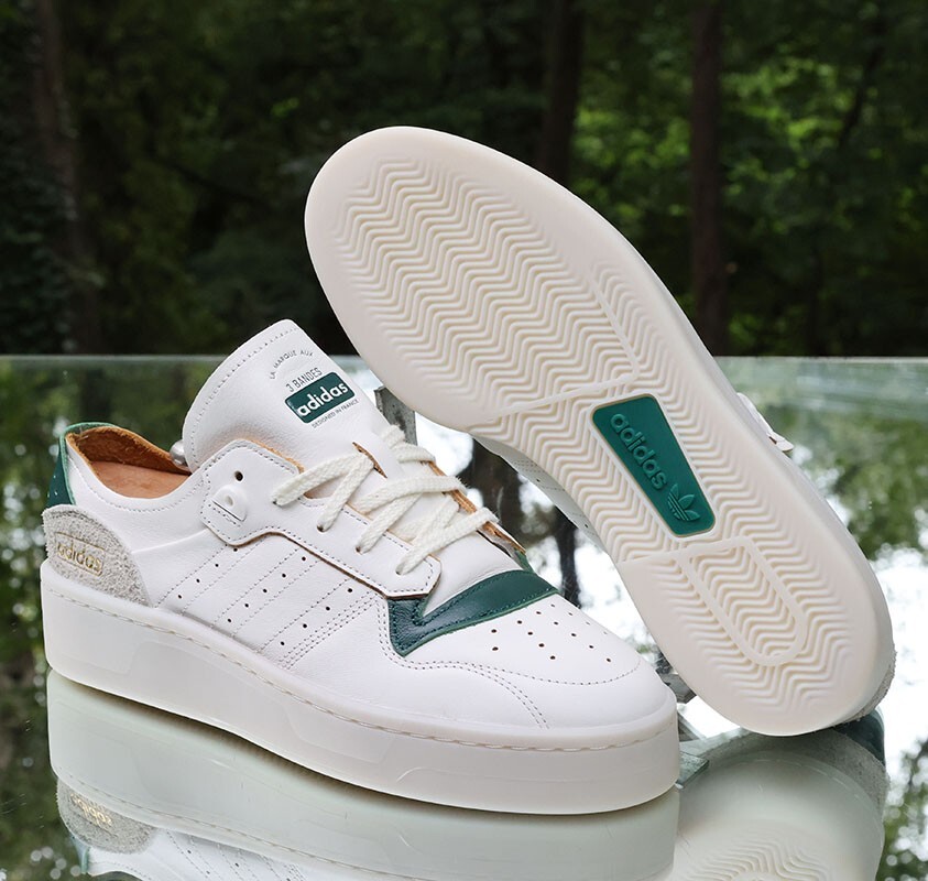 Adidas Rivalry Summer Low Men’s Size 10 White Collegiate Green Custom ...