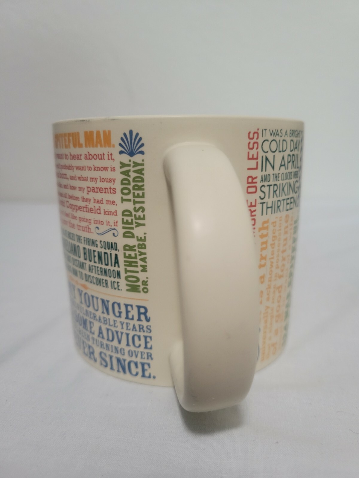 First Lines of Literature Coffee Tea Mug Cup The Unemployed ...