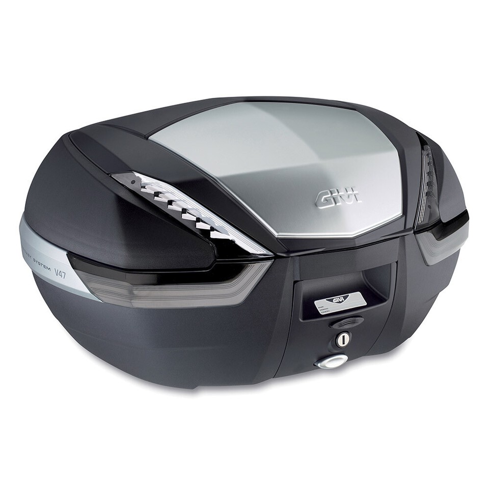 GIVI V47NT TOP CASE + REAR RACK YAMAHA FJR 1300 2006 06 2007 07 2008 08 ...