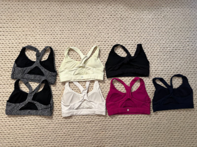 Athleta Ultimate Bra A-C * EUC * Sz S* Many colors! Black Navy Pink ...