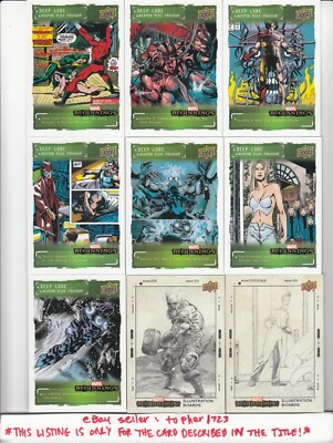 2022 Upper Deck Marvel Beginnings Deep Lore ULTIMATON #DLWP18 | eBay