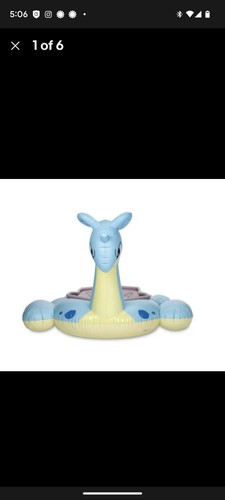 Pokémon Sunset Lapras Ride-On Pool Float for sale online | eBay