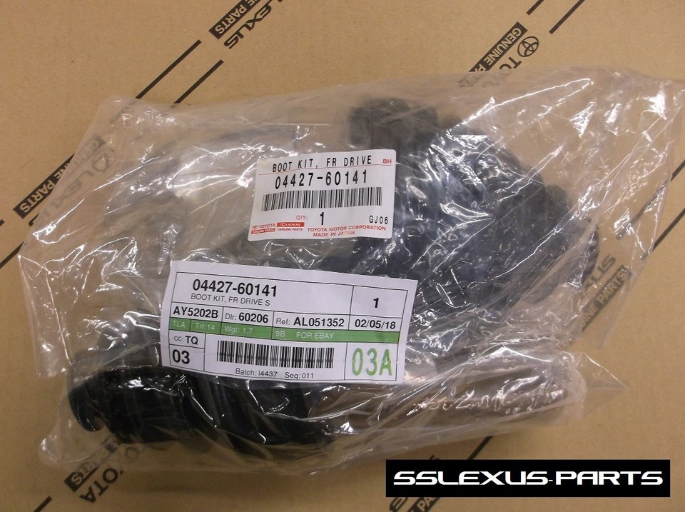 Toyota FJ Cruiser 2003-2009 Oem Genuine Front Axle Shaft CV Boot Kit ...