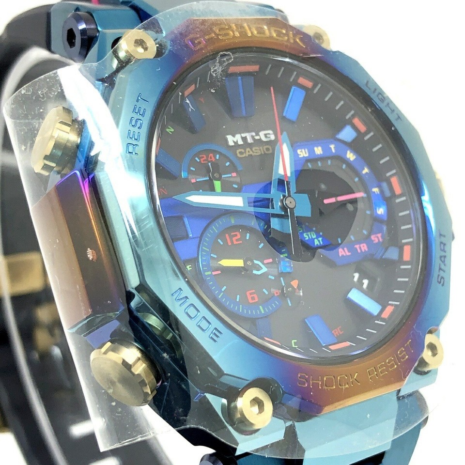G-Shock Casio Watch Mtg-B2000Ph-2A Mt-G Blue Phoenix Radio Solar ...