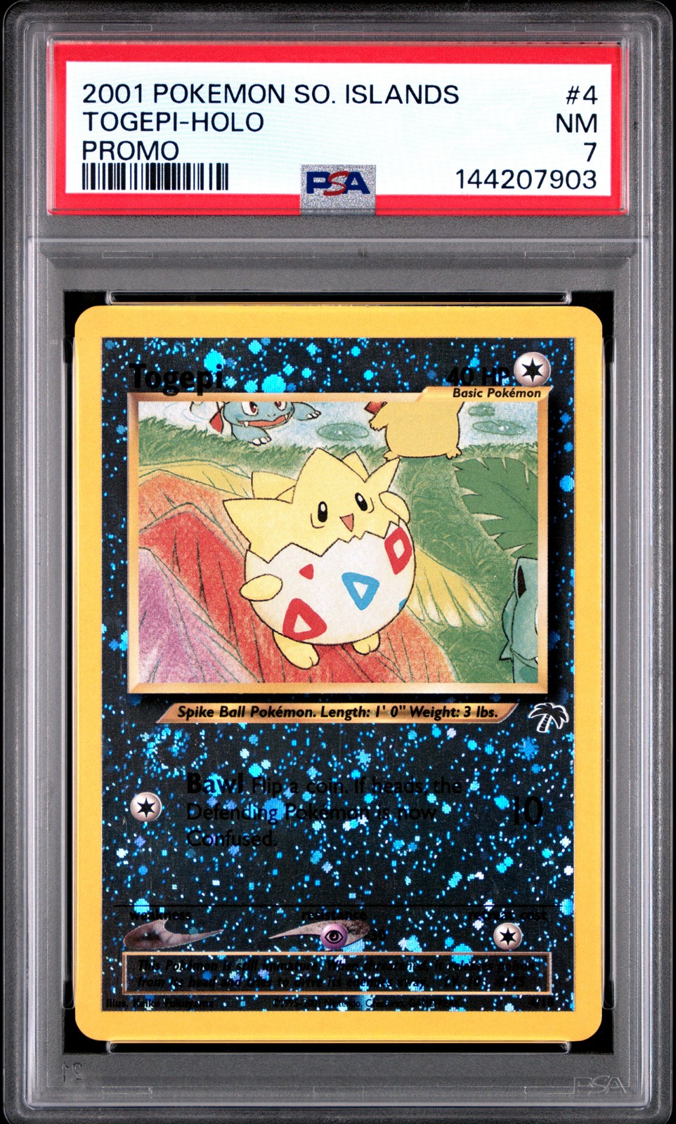 2001 POKEMON SOUTHERN ISLANDS PROMO #4 TOGEPI-HOLO PSA 7 | eBay
