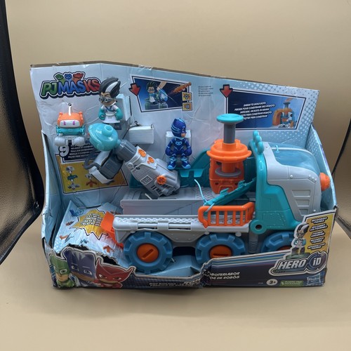 PJ Masks Romeo Catboy Bot Builder Toy 2 in 1 Play Vehicle and Set F2120 ...