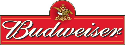 BUDWEISER Sticker Decal *DIFFERENT SIZES* Beer Bumper Window Bar Wall ...