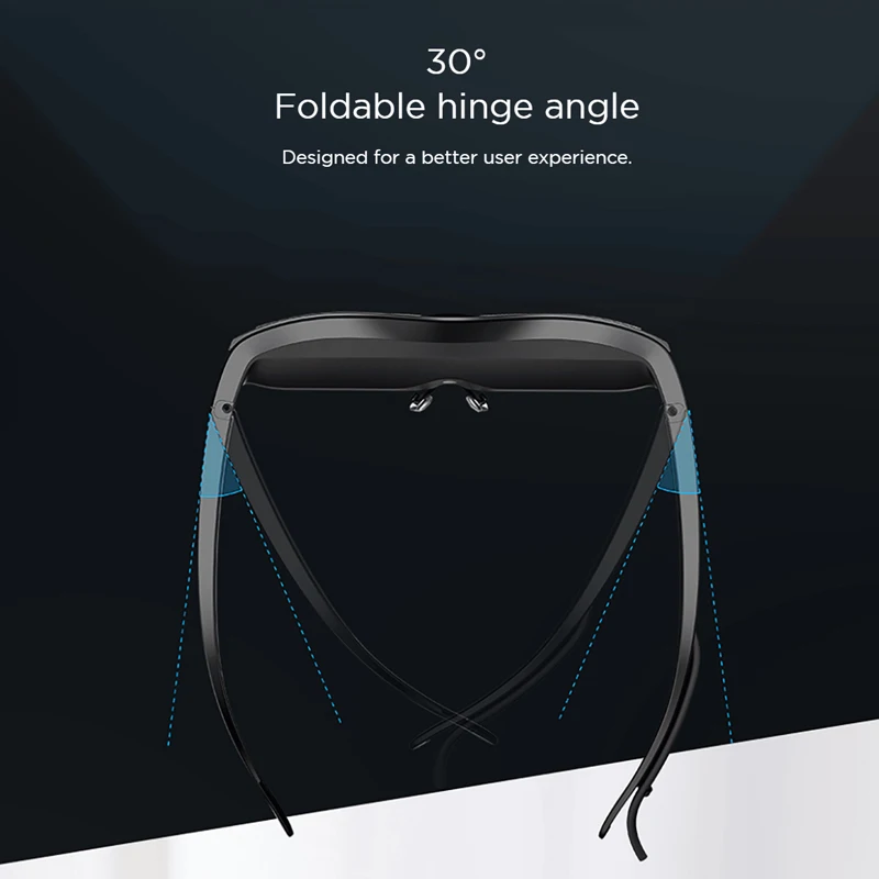 TCL RayNeo NXTWEAR Air 3D Smart AR Glasses 140 inch FHD Micro-OLED ...