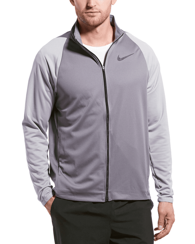 Nike Men's Epic Knit Gunsmoke/Grey/Black Training Jacket (928026-036 ...