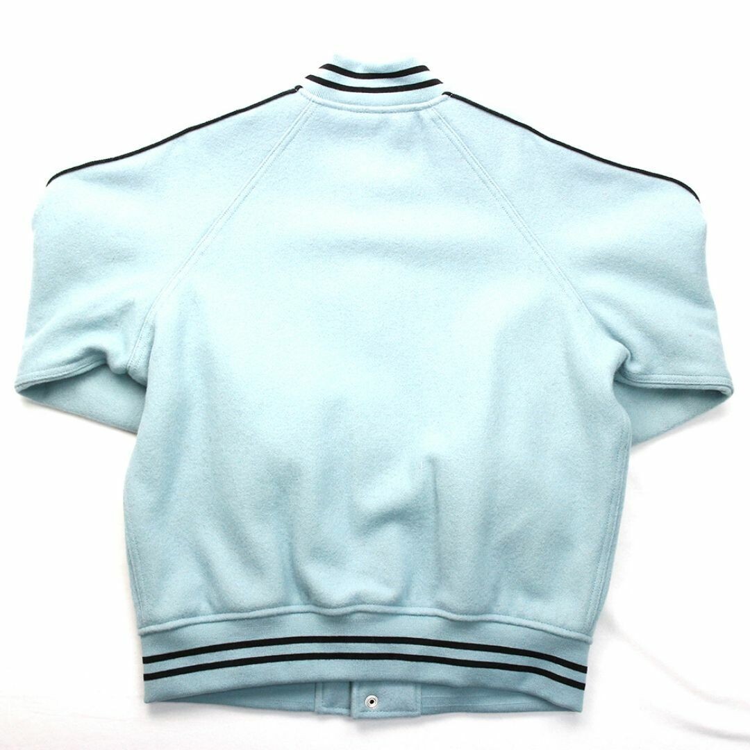 Supreme x Playboy Wool Varsity Jacket Dusty Blue Size S F/S Supreme x Playboy Wool Varsity Jacket Dusty Blue Size S F/S