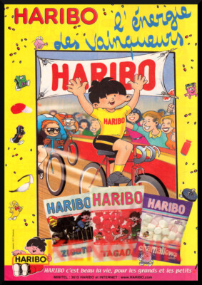 PUBLICITE HARIBO course 1999 C'est beau la vie PUB Print Ad | eBay