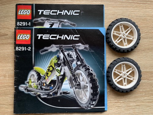 Lego Technic Instructions 8291 Both Books (Plus) Includes Wheels (2 ...