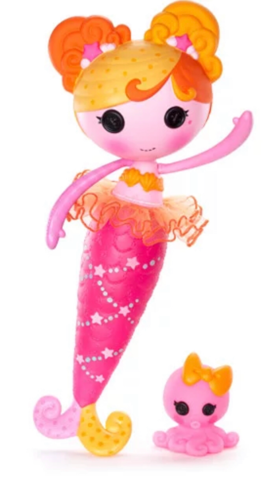 LaLaLoopsy Mermaid Opal 2012 Full Size 15" Doll La La Loopsy Orange Pink | eBay