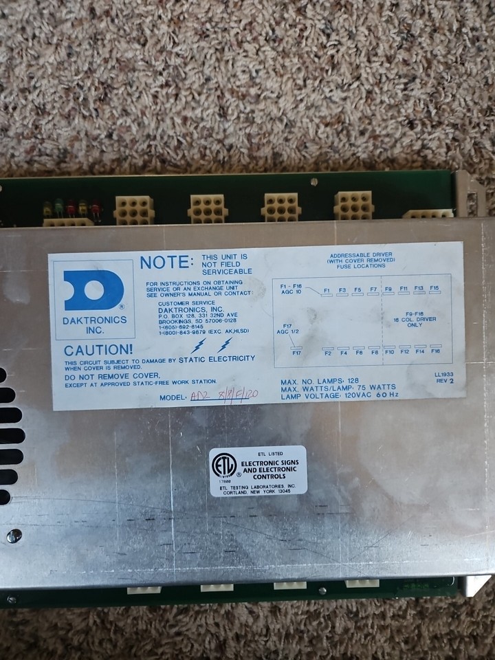 daktronics controller | eBay