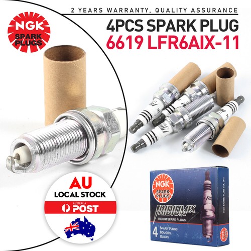 IRIDIUM IX Spark Plug LFR6AIX-11 NGK 6619 For Subaru Toyota Volvo Lexus ...