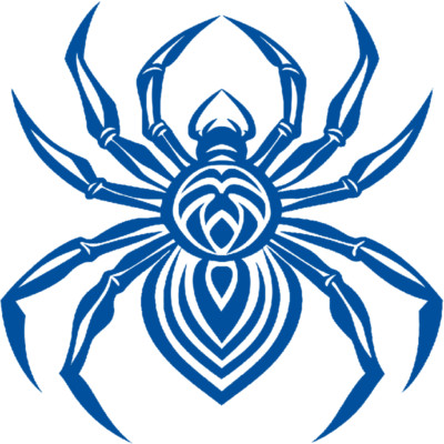 30 Custom Blue Exotic Spider Personalized Address Labels | eBay