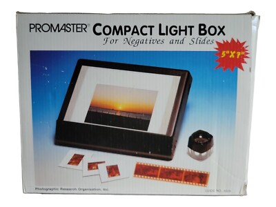 *Great Working Condition* Promaster Compact Light Box For Negatives And ...