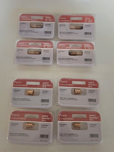 KEMAO 220816 85A Nozzle And 220842 Electrode, 40Pack, 20 Pieces Each ...