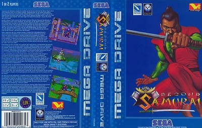 - Second Samurai Mega Drive PAL Box Art Case Insert Cover Only | eBay