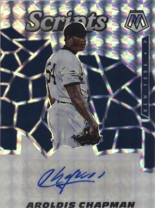 2021 Panini Mosaic - Scripts Aroldis Chapman #SCR-AC (AU) for sale ...